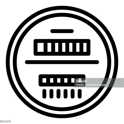 전기 전력선 아이콘을 측정하기 위한 카운터 상자입니다 전기 카운터 벡터 그림은 흰색으로 분리되어 있습니다 및 앱을 위해 설계된