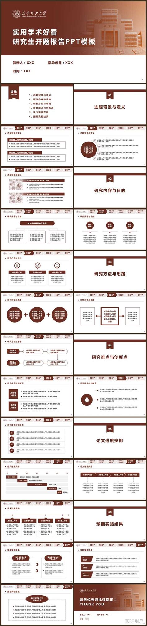 开题报告ppt中的理论基础如何呈现？ 知乎