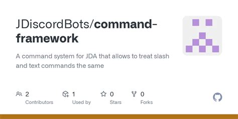 Github Jdiscordbotscommand Framework A Command System For Jda That