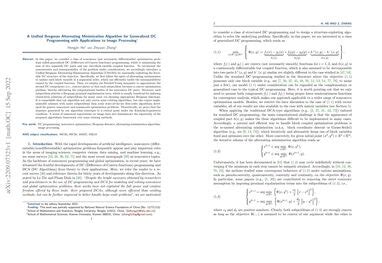 A Unified Bregman Alternating Minimization Algorithm For Generalized DC