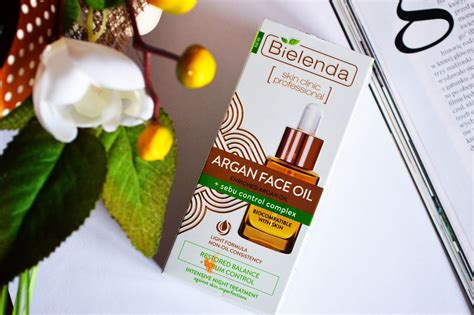 Bielenda, Argan Face Oil, Uszlachetniony olejek arganowy + sebu control ...