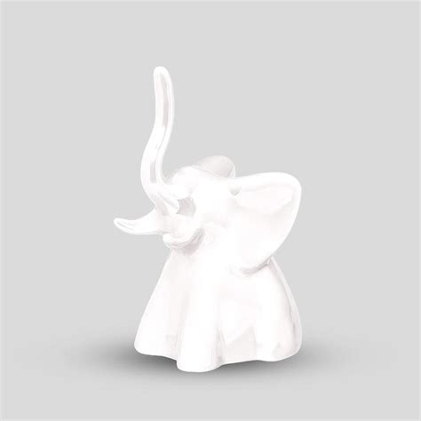Слон маленька керамічна статуетка — цена 183 грн в каталоге Статуэтки Купить товары для дома и
