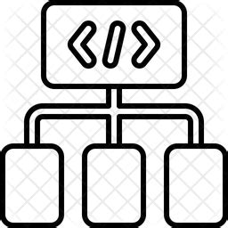Code Framework Icon Download In Line Style