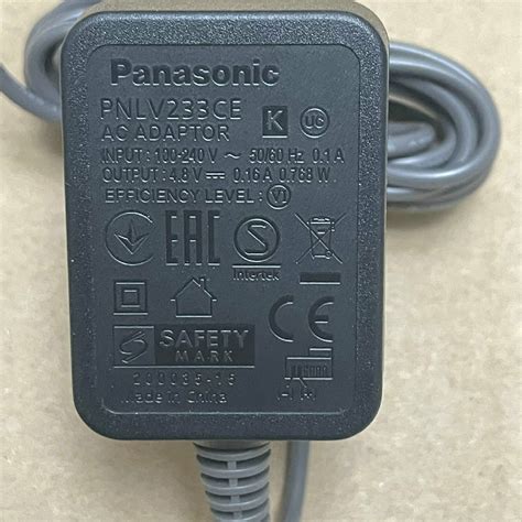 1pcs New AC Adapter Power Charger For PNLV233CE PNLV233 4.8V 160MA RJ ...