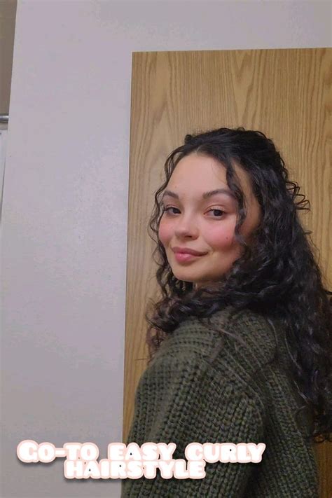 Easy Curly Hairstyle En 2024