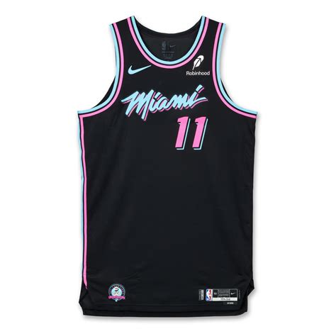 Jaime Jaquez Jr Miami Heat 2025 2026 Game Worn City Edition Jersey