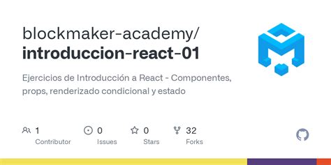 Github Blockmaker Academyintroduccion React 01 Ejercicios De