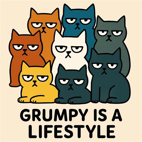 Grumpy Cat Cartoon