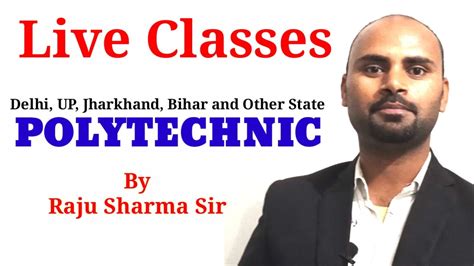 Polytechnic Live Class 2020 Delhi Polytechnic Youtube