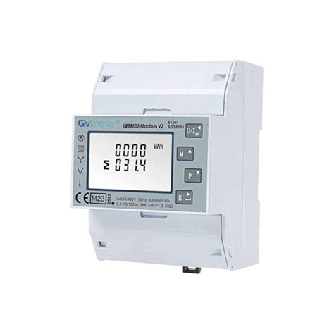 givenergy gem630ct 3 phase modbus energy meter with ct ccl solar b v