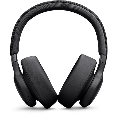 JBL Live Wireless Over Ear Headphones With True Adaptive NC Black JB Hi Fi NZ