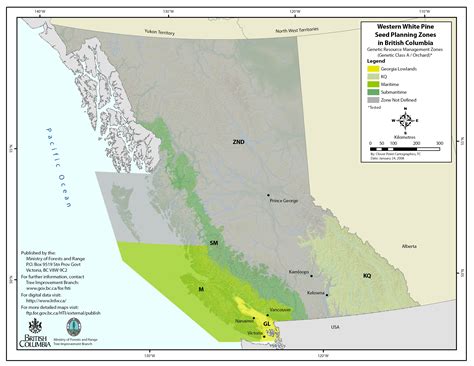 Seed Planning Zone Maps And Spatial Data Province Of British Columbia