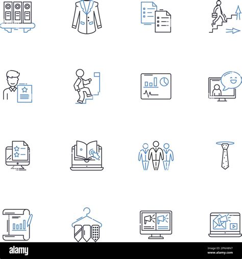 Workplace Diversity Line Icons Collection Inclusion Equity Multiculturalism Integration