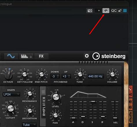 [solved] Cubase 14 Modulator Switch Missing From Toolbar On Retrologue Cubase Steinberg
