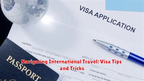 Navigating International Travel Visa Tips And Tricks Infociapus
