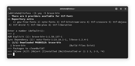 Install Brave On Arch Linux