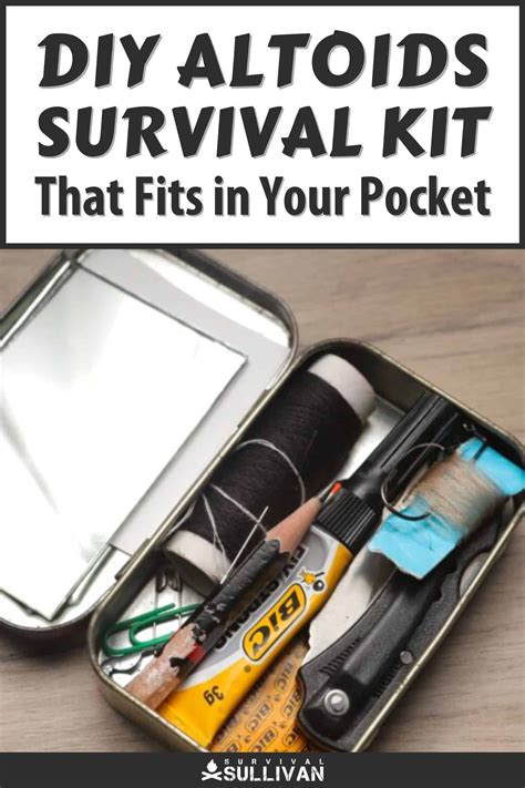 diy altoids survival kit that fits in your pocket survival kit survival kits diy emergency