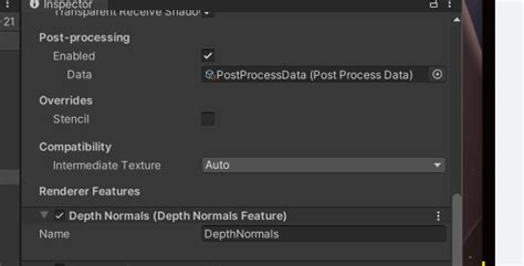 Unity Game Engine How To Render Transparent Objects In URP Depth Normals Feature Stack Overflow