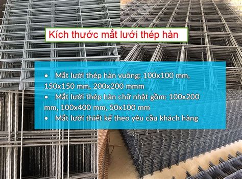 Tra Cứu Trọng Lượng Riêng Lưới Thép Hàn Chính Xác Nhất