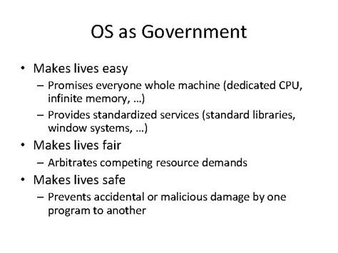 Operating System Definitions Intro History Layers Of Computing