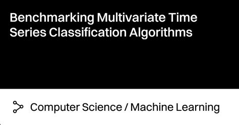 Benchmarking Multivariate Time Series Classification Algorithms