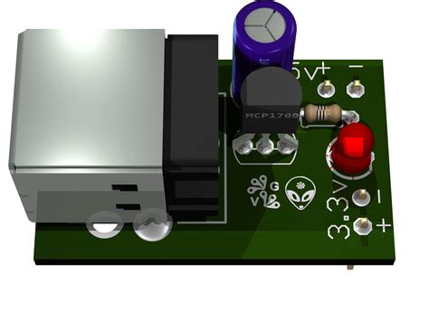 A USB Dual Voltage Power Supply V For Breadboards XAppSoftware