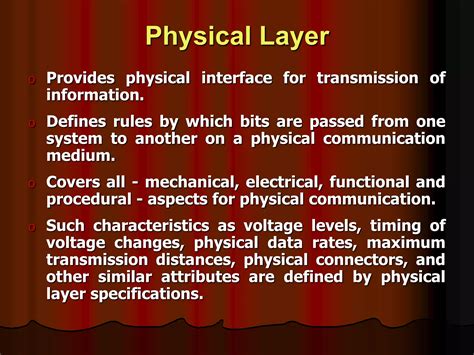 Osi Reference Model Ppt Ppt Computer Networking Computing
