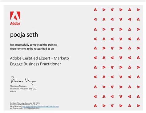 Pooja Seth On Linkedin Excited To Share That Ive Successfully Completed The Adobe Marketo