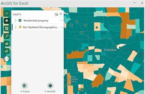 Add ArcGIS Living Atlas Of The World Data From ArcGIS For Excel