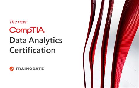 Just Launched The New Comptia Data Analytics Certification It Training And Certification