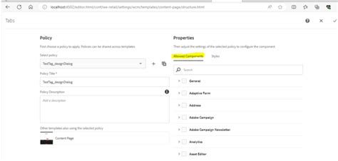 differentiating between dialog and design dialog in aem blogs