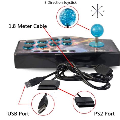 Joystick Pc Gaming Joystick Arcade Tiiyee Controller Usb Per Pc E