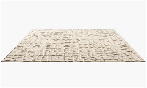 3d Wool Rug Malin Cream By Benuta Turbosquid 2172365