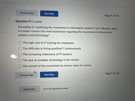 Solved Question 9 1 ﻿pointaccording To Justifying The