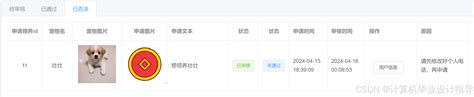 基于 Spring Boot Vue 的宠物领养系统设计与实现基于springboot的宠物寄养系统的设计与实现 Csdn博客