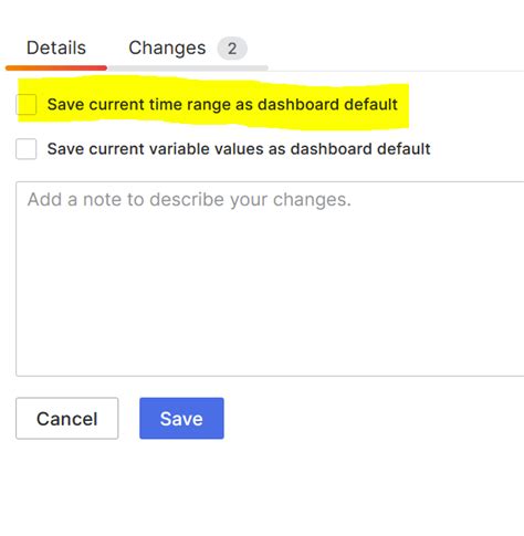 how to set the time filter by default with today dashboards grafana