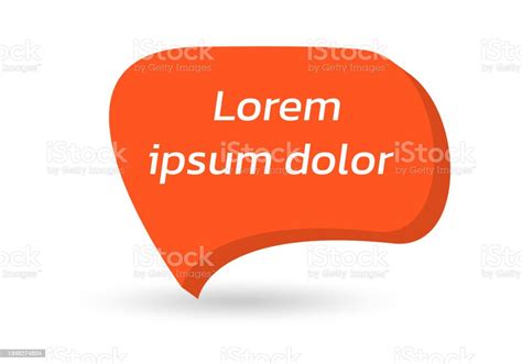 음성 거품 3d 아이콘입니다 텍스트에 대한 대화 상자 또는 차트 상자입니다 대화 말하기 메시지 추상적 인 모양 프레임 벡터 그림입니다 3차원 형태에 대한 스톡 벡터 아트 및