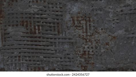 Rusty Plaster Rebar Abstract Background Stock Photo 2424356727 Shutterstock