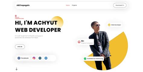 achyut chapagain on linkedin redesigned my personal portfolio webpage