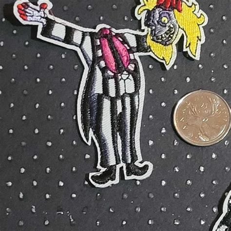 Find More Beetlejuice Embroidered Patch For Sale At Up To 90 Off