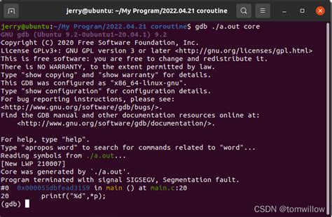 Ubuntu下不生成core Dumped文件解决办法一则ubuntu 程序崩溃没有dump Csdn博客