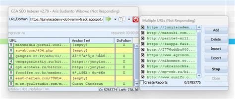 ser error running out of memory — gsa seo forum