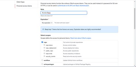 Cara Setup Personal Access Token Di Github Pesona Informatika
