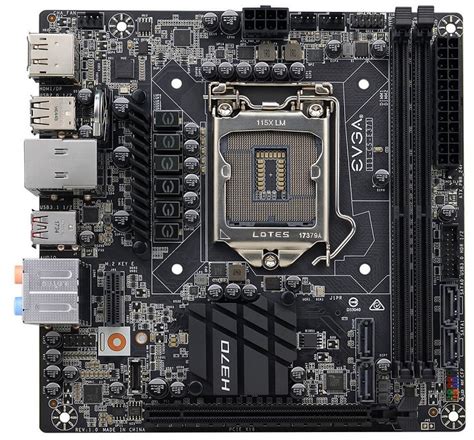 Анонсирована компактная материнская плата EVGA H370 Stinger