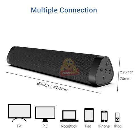 Home Theatre Systems Smart Wireless Bluetooth Sound Bar With Stereo