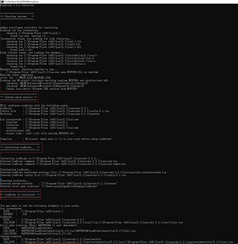 Windows Win 下 安装 Lua 包管理工具 Luarocks 非 binary 版 安装教程 徐朗 博客园