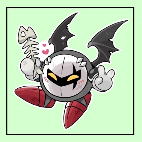 Beco 100me Dark Meta Knight Kirby Series Nintendo Red Footwear Commentary Request