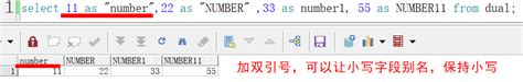 Select后面as 字段加双引号和不加双引号的区别select 字段用引号 Csdn博客