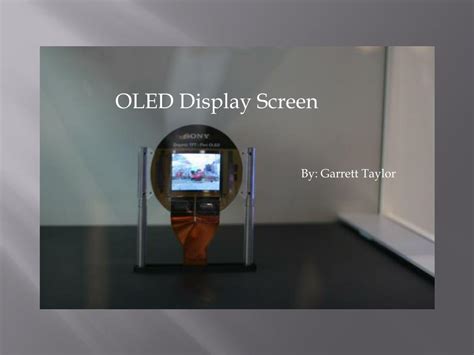 Ppt Oled Display Screen Powerpoint Presentation Free Download Id