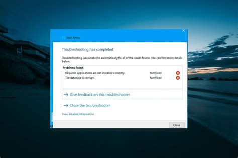 Fix Required Applications Are Not Installed Correctly